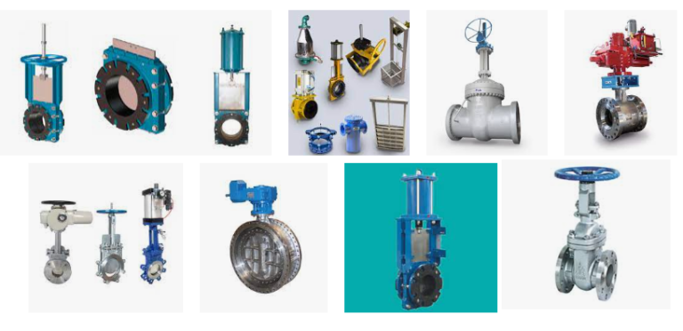 Válvulas para minería - Equipo y valvulas del centro