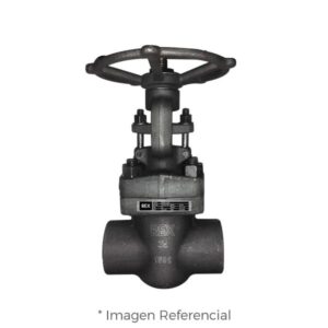 VÁLVULA COMPUERTA ACERO FORJADO ASTM A105 CLASE 1500 ROSCADA NPT - Equipo y valvulas del centro