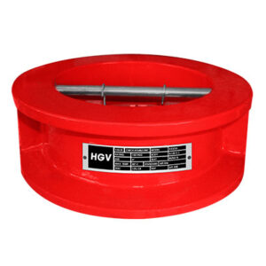 VÁLVULA DUO CHECK (ANTIRRETORNO) WAFER FIERRO DÚCTIL ASTM A536 ASIENTO ...