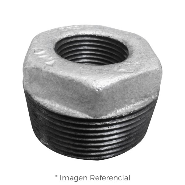 BUSHING GALVANIZADO - Equipo y valvulas del centro
