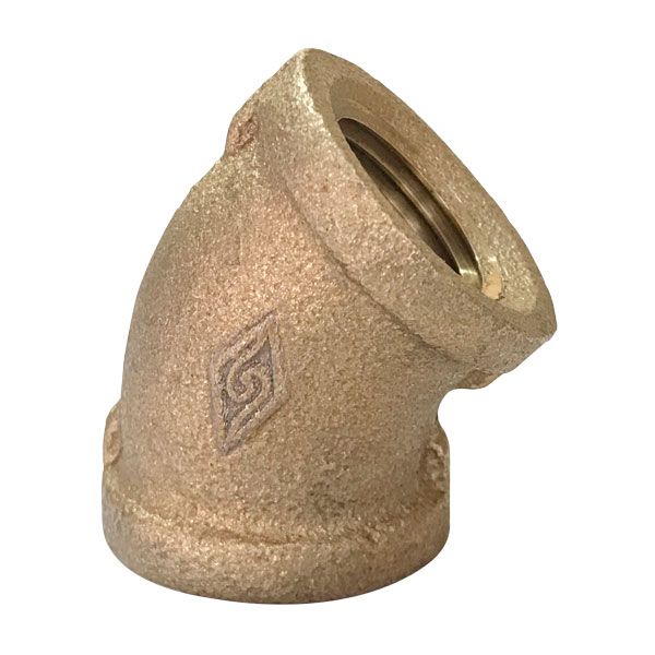 CODO X 45 BRONCE CLASE 125 NPT B1-20.1 MECH (120) - Equipo y valvulas del centro